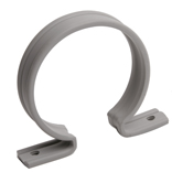 Zadel PVC, grijs, 70 mm - PVC Buisklem - Engeldot Technische Groothande