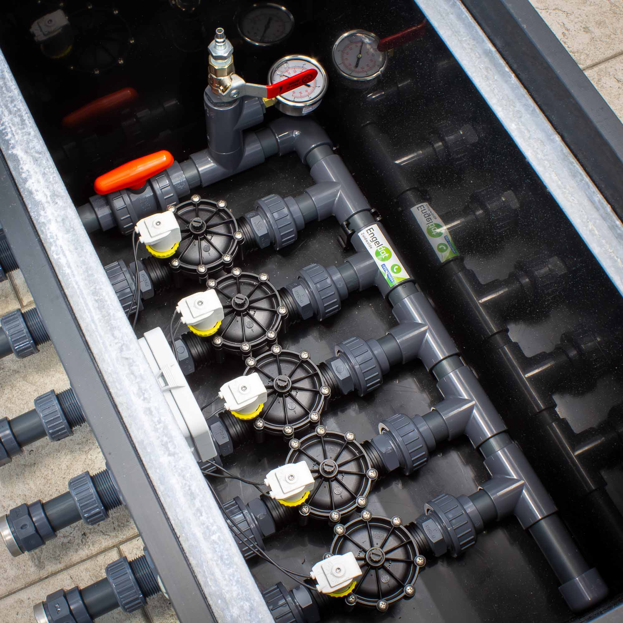 5-Groeps Kleppendoos voor Beregening